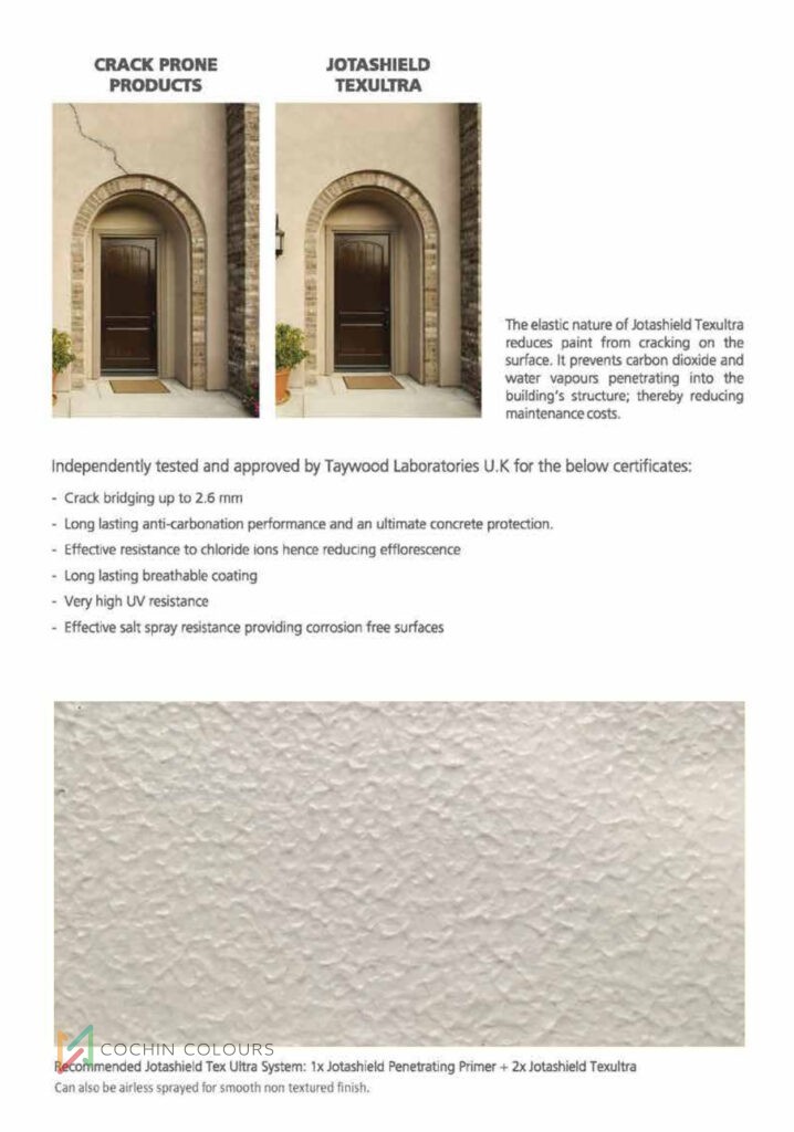 Jotun Jotashield Tex Ultra – Superior Flexible Acrylic Texture Paint ...