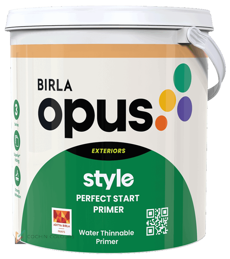Birla Opus One True Flex Exterior Paint - Cochin Colours: Premium ...
